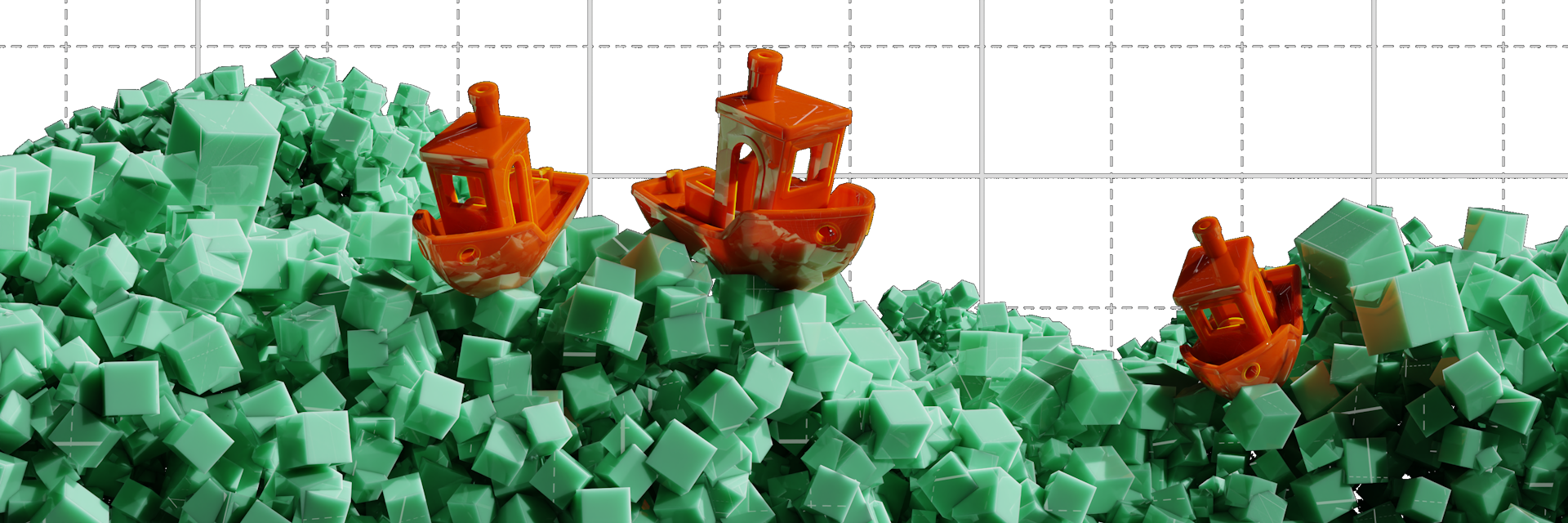 Crystalite: Non-planar supportless slicing for the everyday 3D printer
